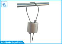 China 7x7 Or 7x19 Brass Cable Gripper Aircraft Cable Hanging Kit With SGS Passed for sale