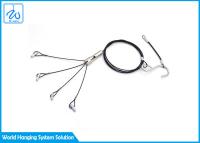 China Stainless Steel Wire Rope Cable Suspension Kits For Architectural Lighting for sale