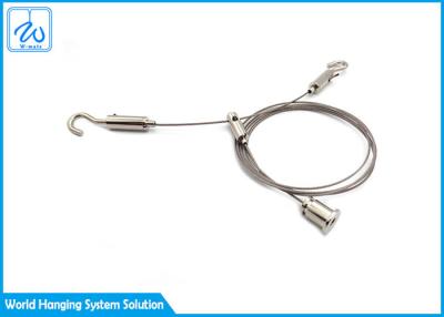 China Brass + Steel Wire Suspension Systems , Ceiling Light Cable Kit For Lighting for sale