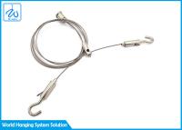 China Brass + Steel Wire Suspension Systems , Ceiling Light Cable Kit For Lighting for sale