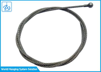China Low Price Stainless Steel Fittings Wire Rope With Carbon Steel Ball Shanks for sale