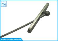 China 7x19 Aircraft Cable Steel Wire Rope Fittings With Ball Ends Paddles Captive for sale