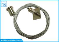 China Adjustable Anti Twist Rope Wire Suspension Hanging Kit With Ceiling Attachment for sale