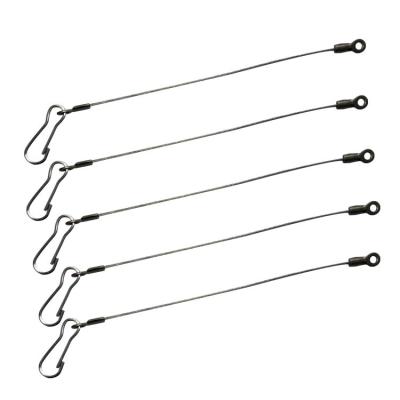 China Customised  7x7 Wire Rope Sling Safety With Diecast Eye End And Carabiner for sale