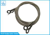 China 7x19 High Tensile Wire Rope Rigging Equipment Slings Hanging Hardware With End Eyes for sale