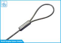 China High Strength Durability Wire Rope Sling , Lifting Ropes Slings With Eye And Loop for sale