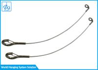 China 1.5mm Cable Sling Wire Rope Cable Assemblies With Hook And Bend Eye for sale