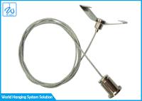 China Lighting Suspension Wire Kit , Lamp Suspension Kit For Track Hanging Lights for sale