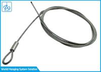 China Galvanized Wire Rope Sling Assembly With Soft Eye 2.0mm For Promotional Displays for sale