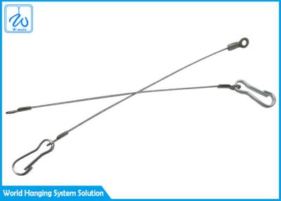 China Cable Steel Wire Rope Sling Chokers With Eyelets For Suspension Plafond for sale