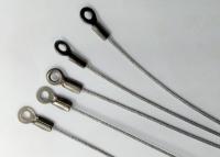 China Customized Galvanized 7x7 Or 7x19 Cable With Double End Wire Rope Eye for sale