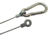 China Hoisting Wire Rope And Sling / Stainless Steel Wire Rope Eyelets SGS Pass for sale