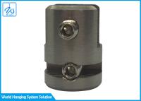 China Display Stand / Cable Gripper Brass + Steel For Acrylic / Art Hanging Systems for sale