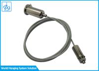 China Transparent Pvc Coated Hanging Cable Suspension Kit With Locking Screw for sale