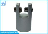 China SGS Art Cable Hanging System Acrylic Clamps With Steel Wire Rope For Gallery Hanging System for sale