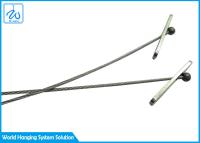 China 7x19 2 Leg Steel Wire Rope Sling With Flag For Suspension Cable System for sale