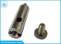 China ROSH Personalized Brass Cable Gripper / Aircraft Cable Fixture Hangers for sale