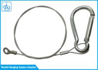 China Stainless Steel Wire Loop / Wire Rope Ferrules / Cable End Fittings Longlife for sale