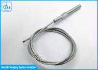 China 1x19 Galvanised Wire Rope Fittings  For Suspension Cable System for sale
