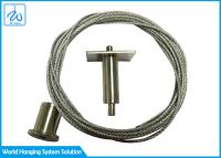 China Wire Light Fittings Wire Suspension Hanging Kit With Adjustable Aircraft Cable Hangers for sale