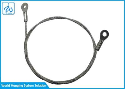 China Stainless Steel 304 Terminal Eye 	Wire Rope Sling Lighting Hanging Suspension Wire Kit for sale