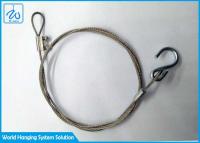 China Stainless Steel Cable Slings Lighting Accessories Hanging Wire 4mm 1x19 Wire Rope for sale