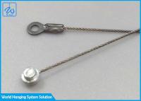 China Safety Cable With Attenuator Steel Wire Rope With Fitting Head 4mm 1x19 for sale