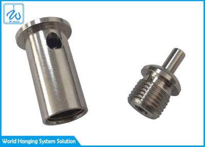 China Quality Assured Adjustable Glider Brass Stainless Snap Hook Cable Gripper for sale