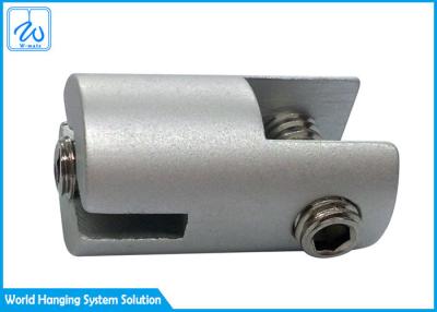 China Display Fixture Glass Clamps And Mounting Clips For Led Alu Profiles Ceiling for sale