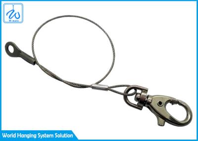 China Industrial Secure Wire Rope Sling End Eye And Looping For Hanging System for sale