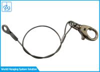 China Industrial Secure Wire Rope Sling End Eye And Looping For Hanging System for sale