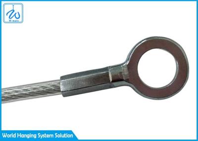 China 1.2mm Plastic Coated Stainless Steel Wire Rope Slings 7x7 for sale