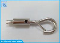 China Brass Wire Cable Grippers With Hooks Hanging Kit For Lighting Suspension Systems for sale