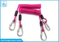 China Outdoor Recreation Lanyard Extension Spring Safety Cable for sale