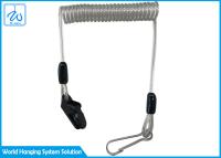 China 30cm Fall Prevention 7x19 Retractable Spring Lanyard for sale