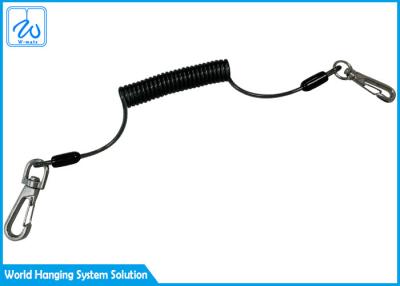 China Rotating Clamps 14mm 7x7 Extension Spring Safety Cable for sale