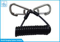 China Self Retracting Green Spring Lanyards Cell Phone Loop Lanyard for sale