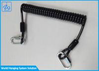 China Self Retracting Green Spring Lanyards Cell Phone Loop Lanyard for sale