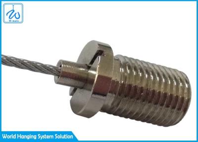 China Factory Direct Adjustable 1/16 Brass Cable Grippers For Cable Lighting Systems for sale