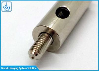 China Steel Wire Rope Clamp With Male Thread For Suspended Lighting System for sale