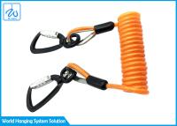 China Self Retracting Green Spring Lanyards Cell Phone Loop Lanyard for sale