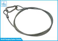 China Flemish Eye Wire Rope Sling Safety Cables Led Stage Lighting For Churches for sale