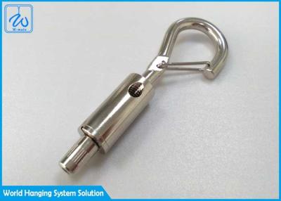 China Adjustment Ceiling Mount Wire Rope Clamping With Spring Hook for sale