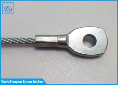 China Zinc Plated Cable Wire Rope Slings 2.0mm With Terminals for sale