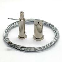 China Led Track Lighting Cable Kit With Adjustable Fastener Swivel Clasps for sale