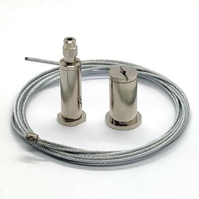 China Stainless Steel Wire Suspension Hanging Kit ​Cable Gripper For Led Lights 1.5mm for sale