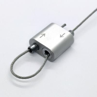 China Adjustable Brass Wire Cable Looping Gripper 7x19 Two Way Self Gripping Loop for sale