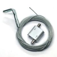 China Aluminum Two Way Looping Gripper For LED Lighting Cable Hanging System for sale