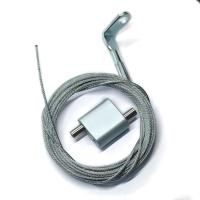 China Aluminum Two Way Looping Gripper For LED Lighting Cable Hanging System for sale
