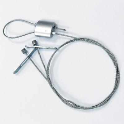 China Y Style Suspension Kit Steel Wire Cable Gripper Light Hanging Fittings for sale